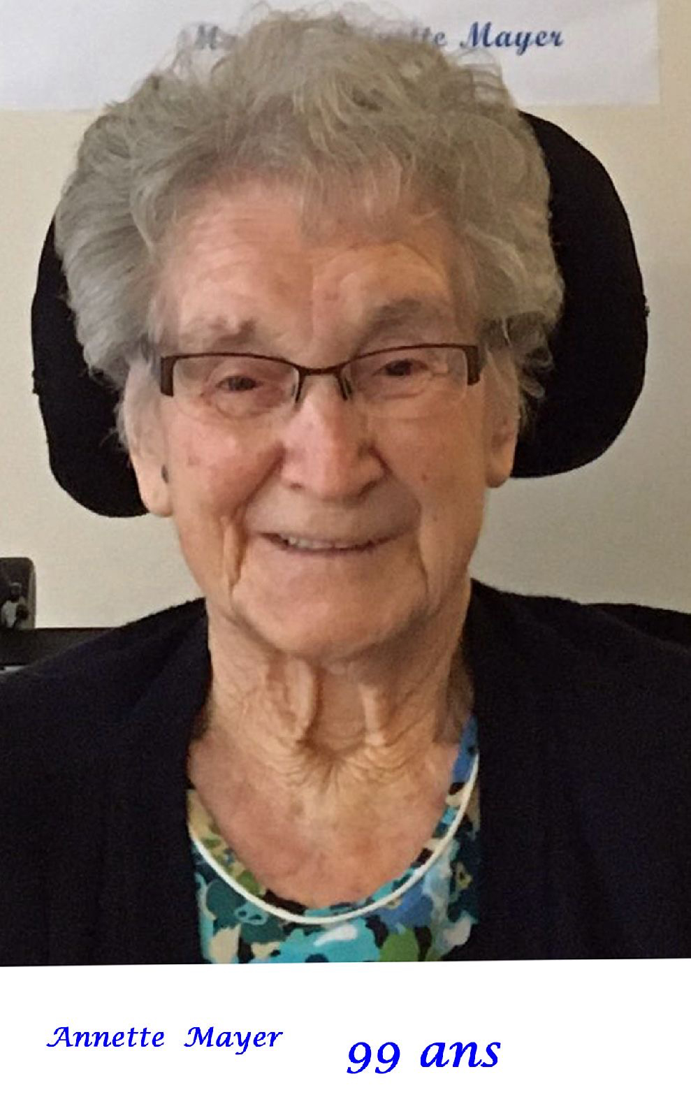 MADAME ANNETTE MAYER – Résidence funéraire de Lanaudière